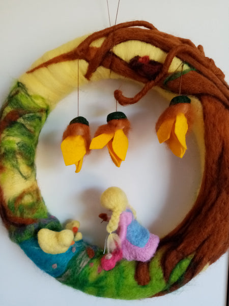 Waldorf Spring Wreath – Spindlewood