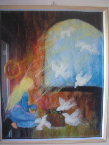Wool Painting "Cinderella" – Spindlewood